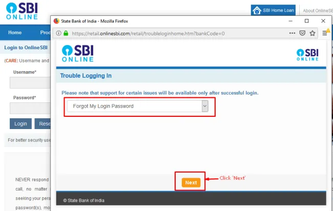 How to reset login password in SBI | Step By Step Process [2025]