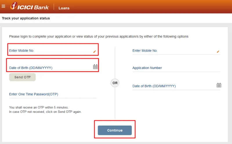 ICICI bank credit card application status tracking [2025]