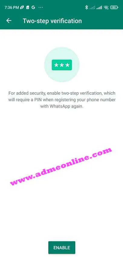 How To Enable And Disable Two-step Verification On WhatsApp