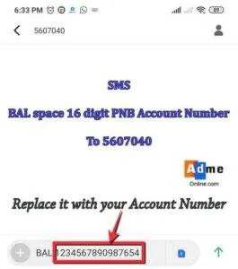 PNB Balance Enquiry SMS | Punjab National Bank Balance Check Toll Free ...