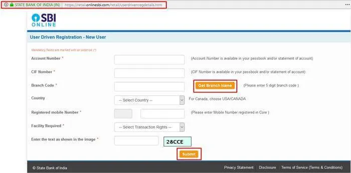 SBI Internet Banking Registration through Online | SBI Net Banking