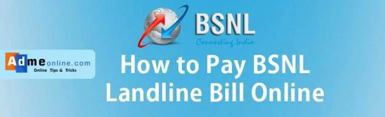BSNL Landline Bill Payment Online[2025] | BSNL Quick Pay