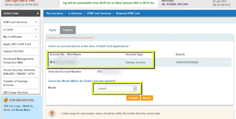 How to Track SBI ATM Card Delivery Status (2025 Guide) – Step-by-Step ...
